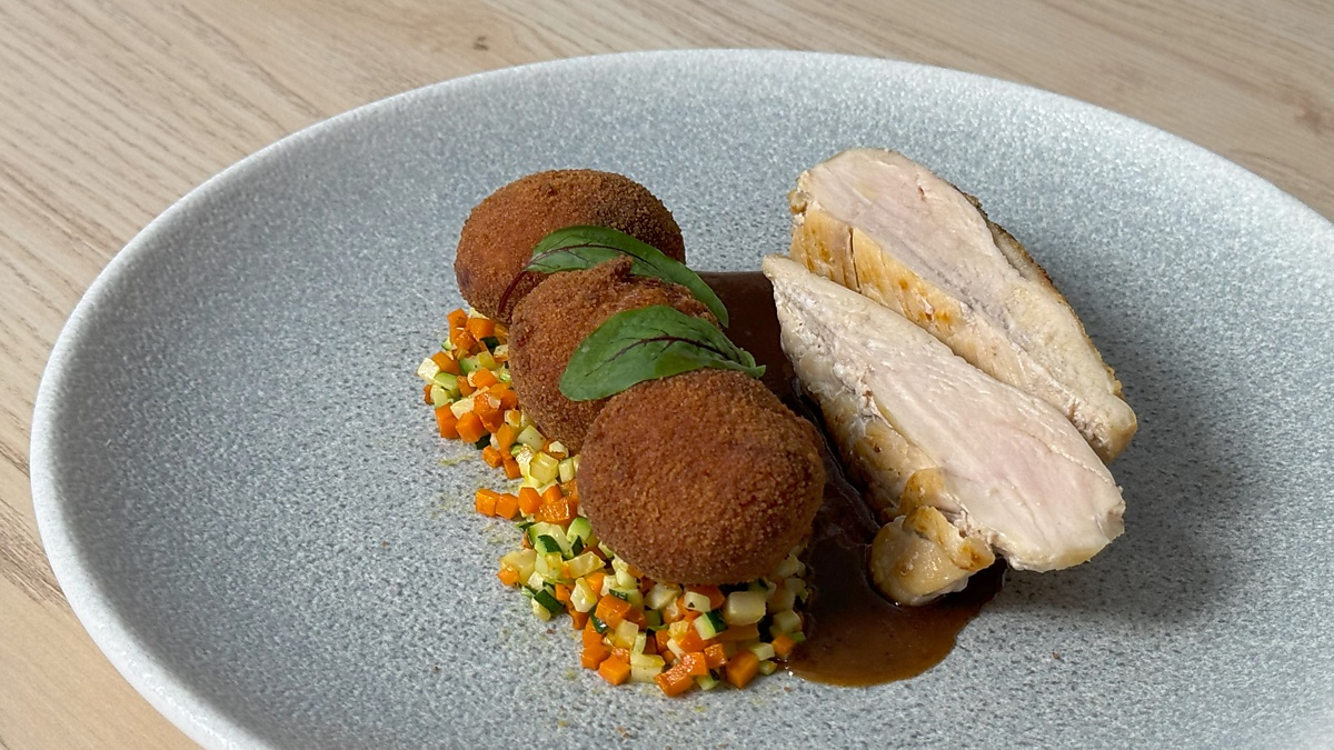 Pileći file s domaćim kroketima i povrćem | Recepti | MasterMeal by Melkior